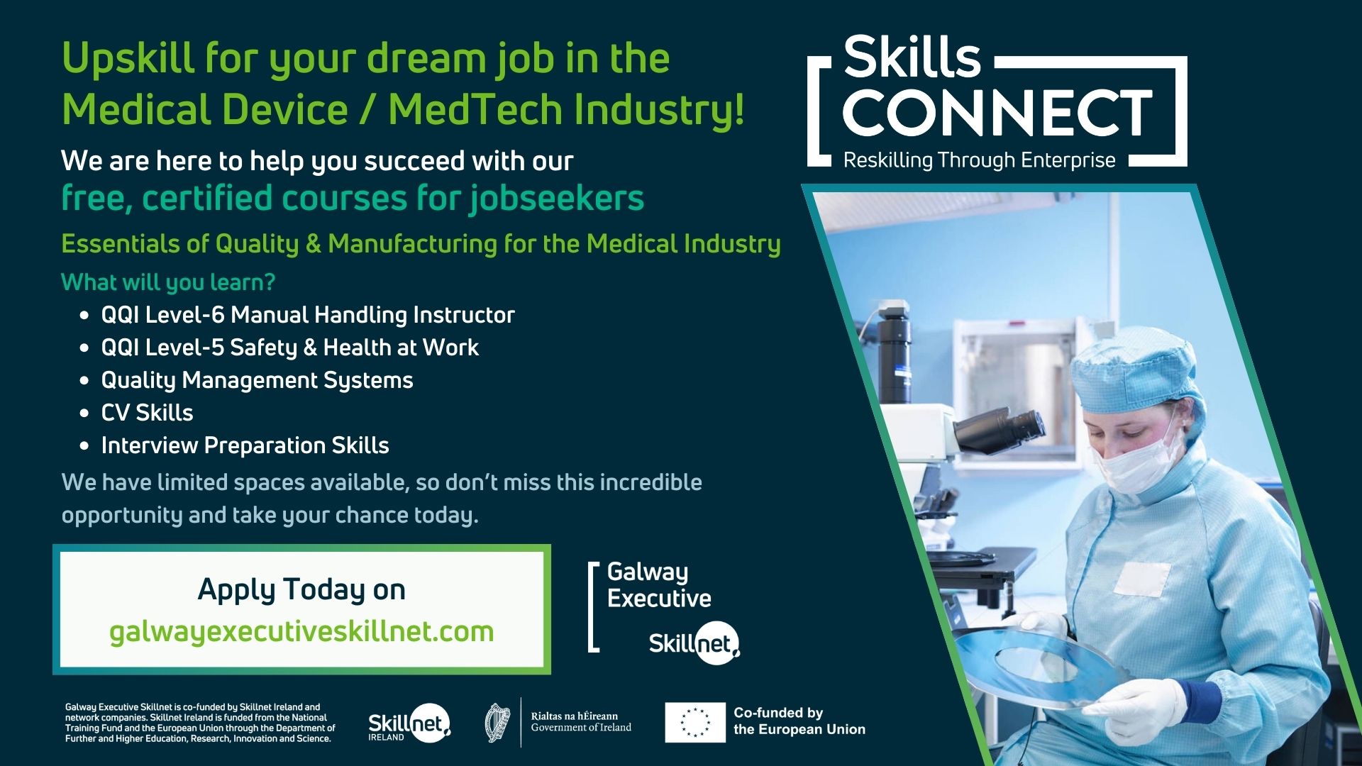 Essentials of Quality & Manufacturing for Medical Industry - Galway ...